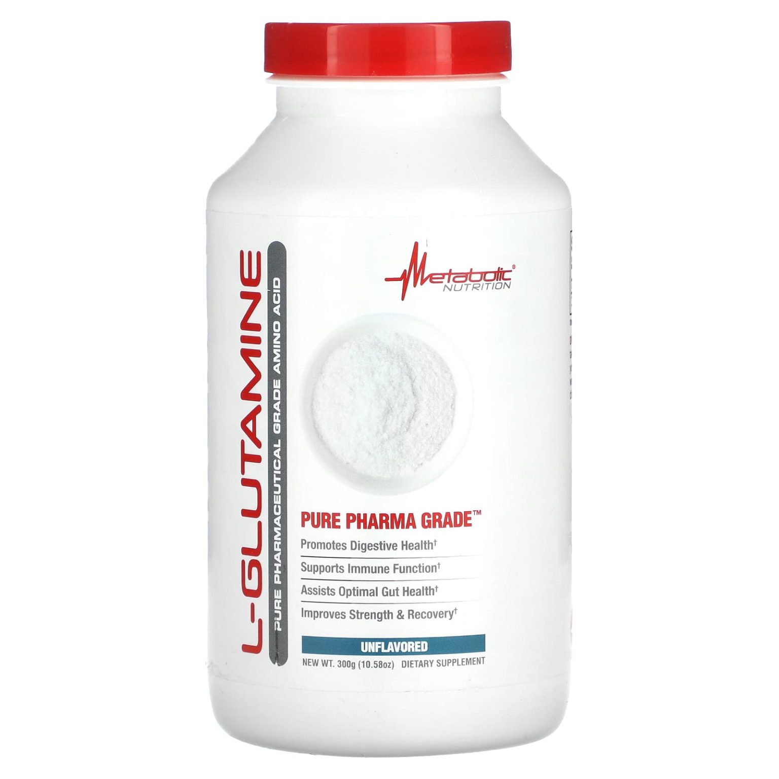 Metabolic Nutrition, L-Glutamine - Probuilder